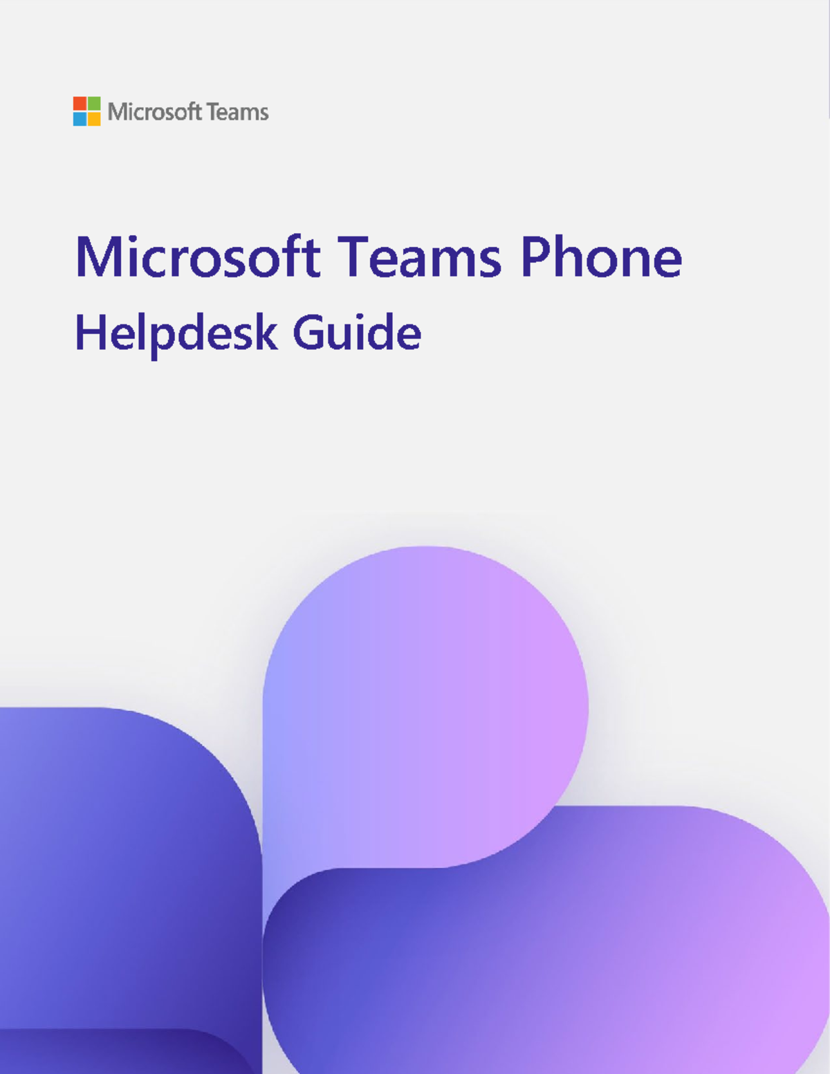 Microsoft Teams Phone help desk guide - Helpdesk Guide Helpdesk Guide ...