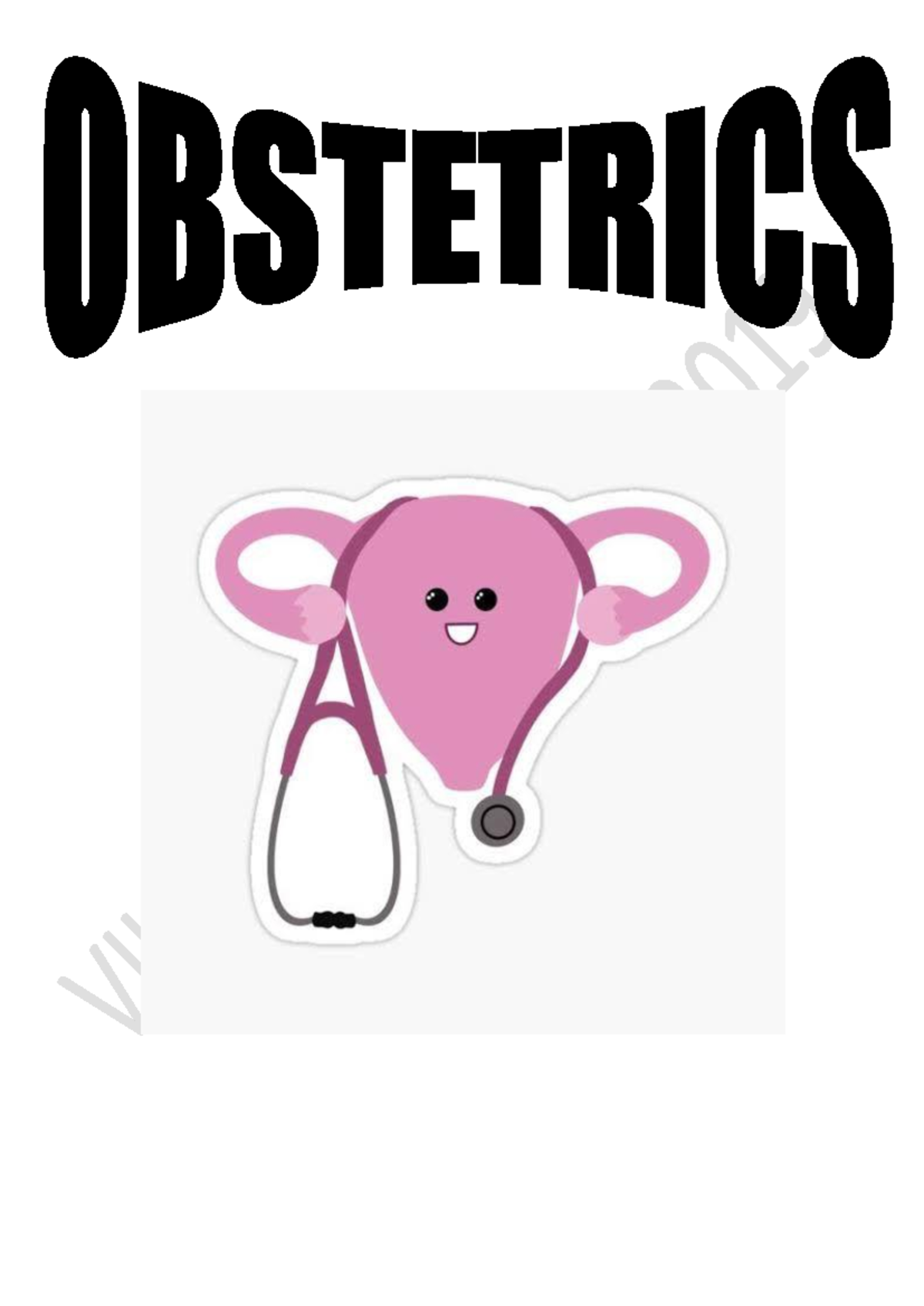 Obstetrics - OBG: Comprehensive Guide to Maternal Health Issues - Studocu
