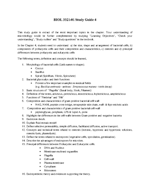BIOL 3321-01 Study Guide 2: Key Topics in Microbiology Chapter 2 - BIOL 3321-01 Study Guide 2 ...