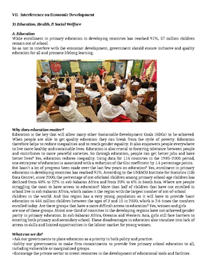 VII. Interference on Economic Development: Population Growth Insights ...