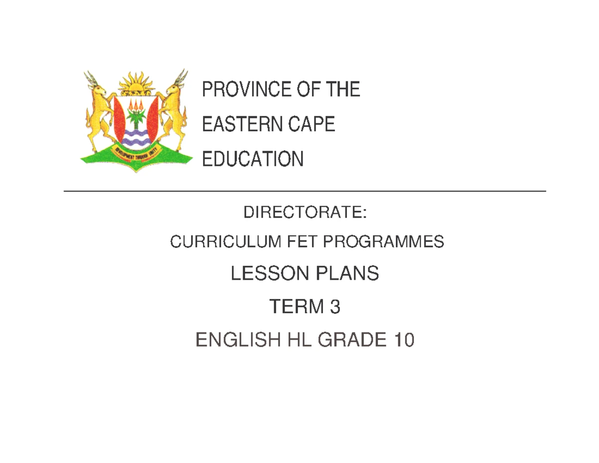 History Grade 10 Student Textbook: Final Version July 2022 - Studocu