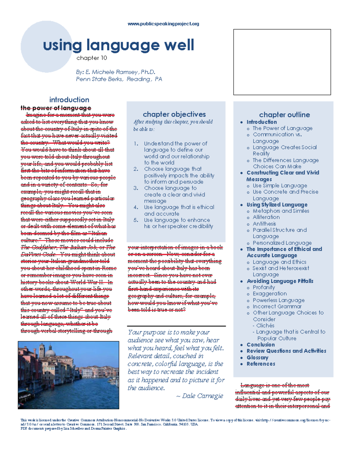 Using Language Effectively in Public Speaking: Strategies and Ethics ...
