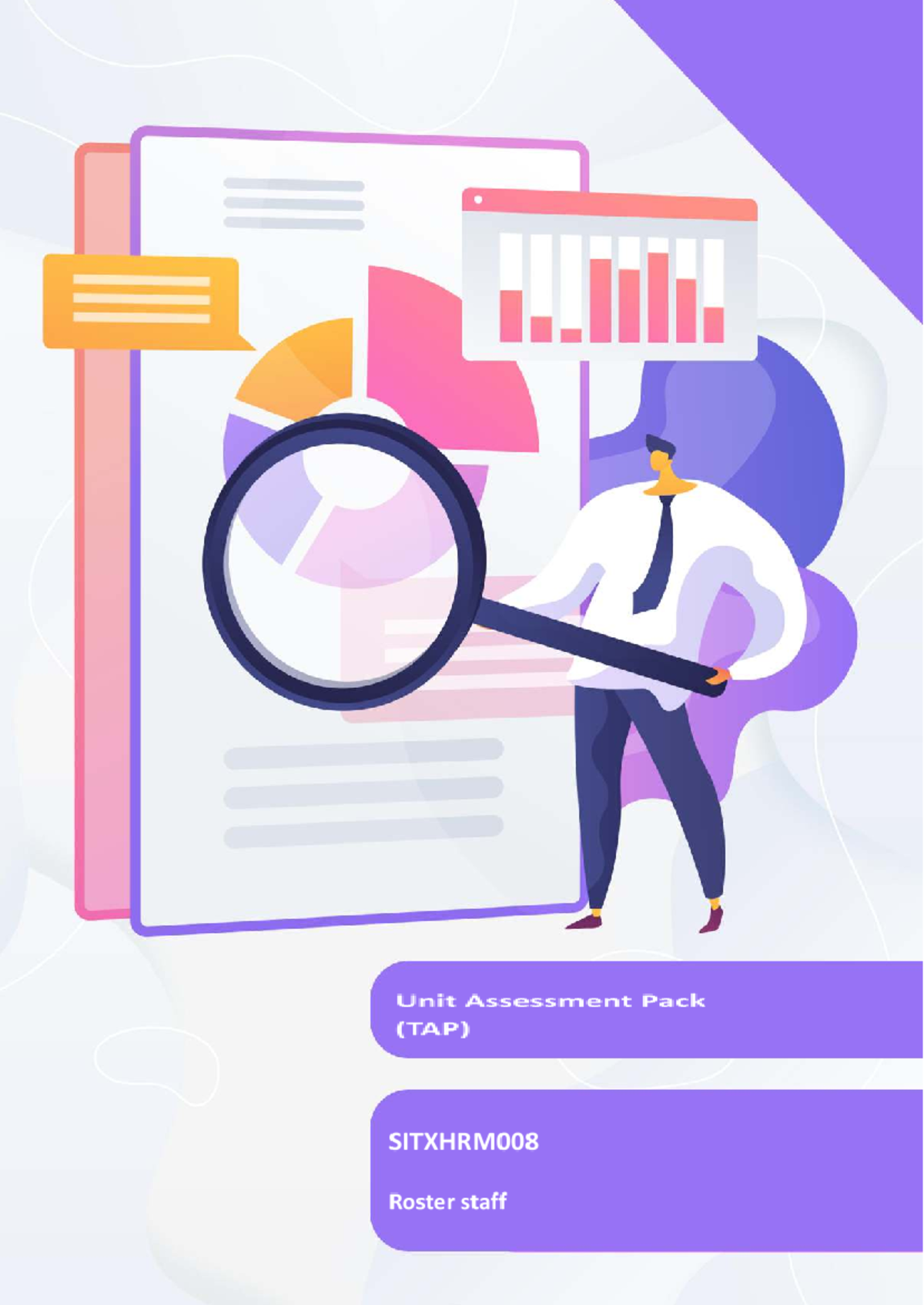 Updated SITXHRM008 Unit Assessment Pack: Roster Management & Assessment ...