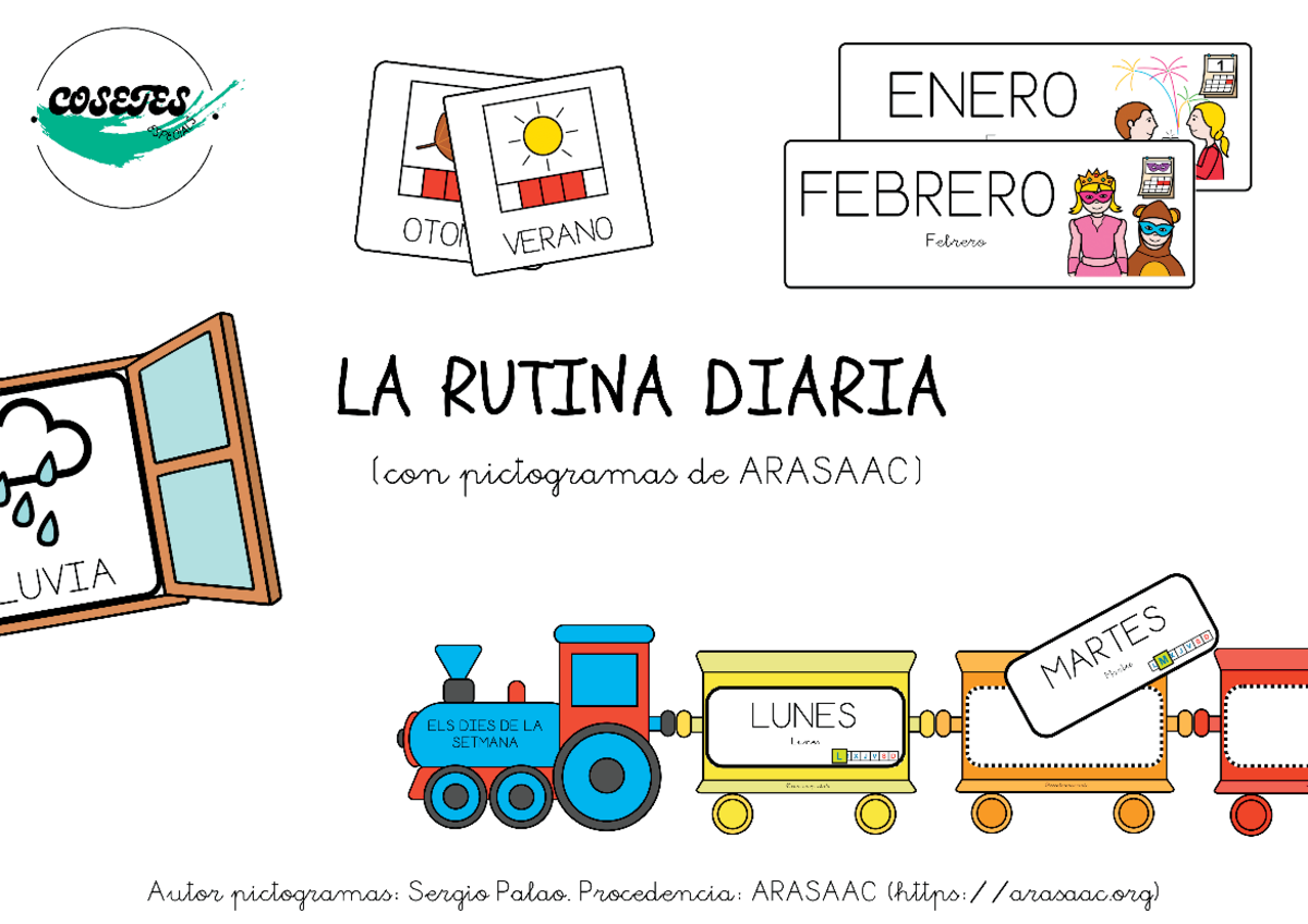LA Rutina Diaria (CON Pictogramas) - Necesidades educativas especiales ...