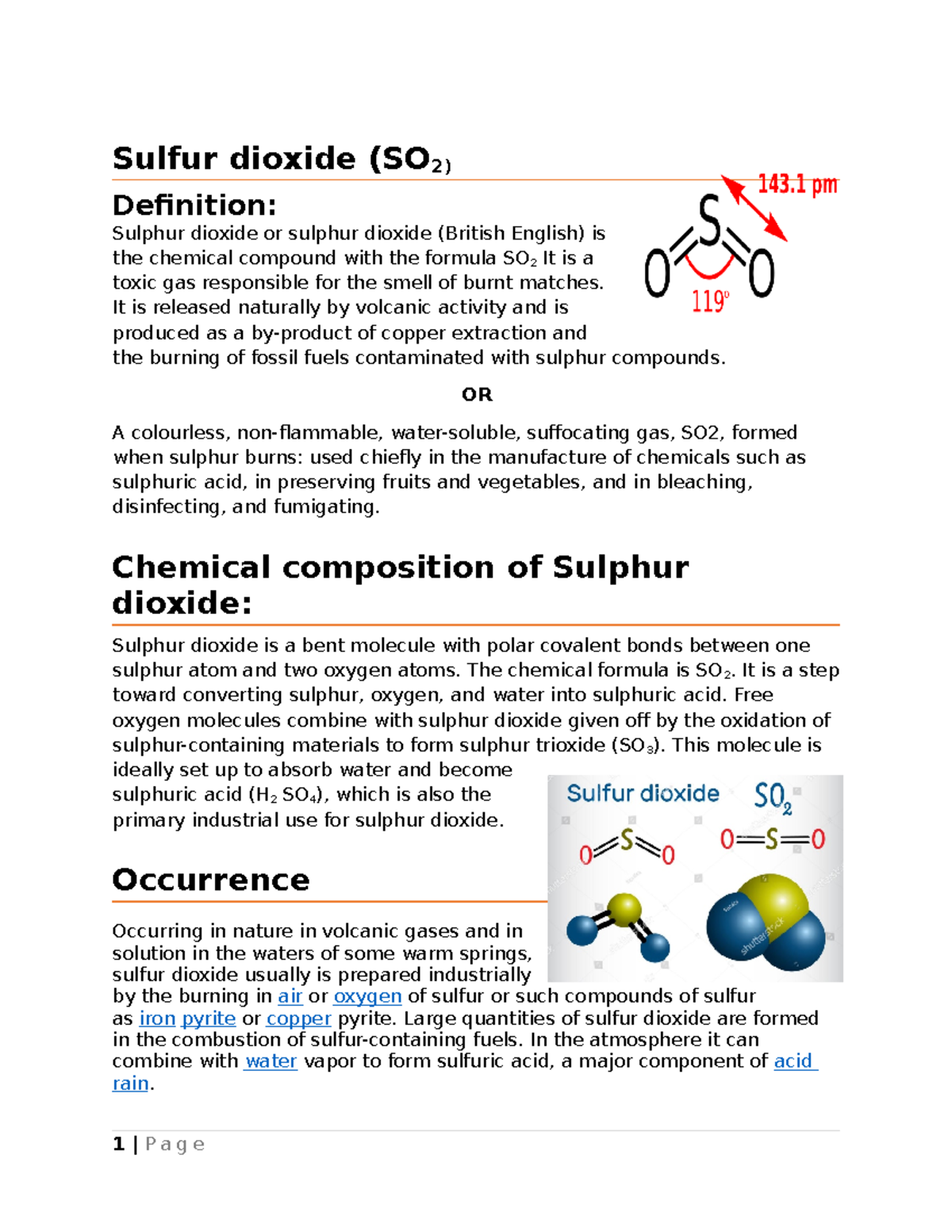Reactions of liquid Sulfur dioxide - Sulfur dioxide (SO2) Definition ...