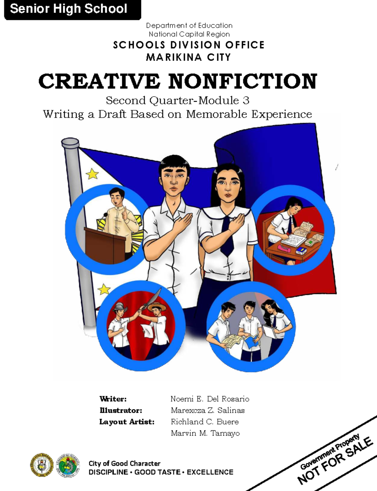 NCR Final SHS ENG Q2M3 Creative Nonfiction Draft Writing Guide - Studocu
