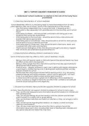 longitudinal study - Early Years Educator Longitudinal Study Unit 3 ...