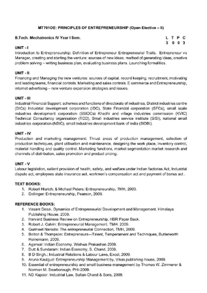 POE notes student copy - Principles Of Entrepreneurship- MT701OE ...