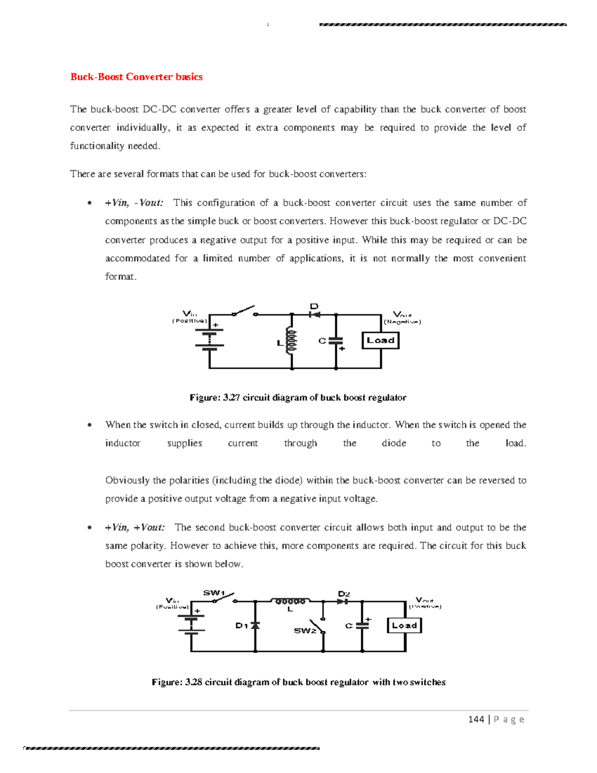 Lecture 12- elec 433 - Buck-Boost Converter basics The buck-boost DC-DC ...