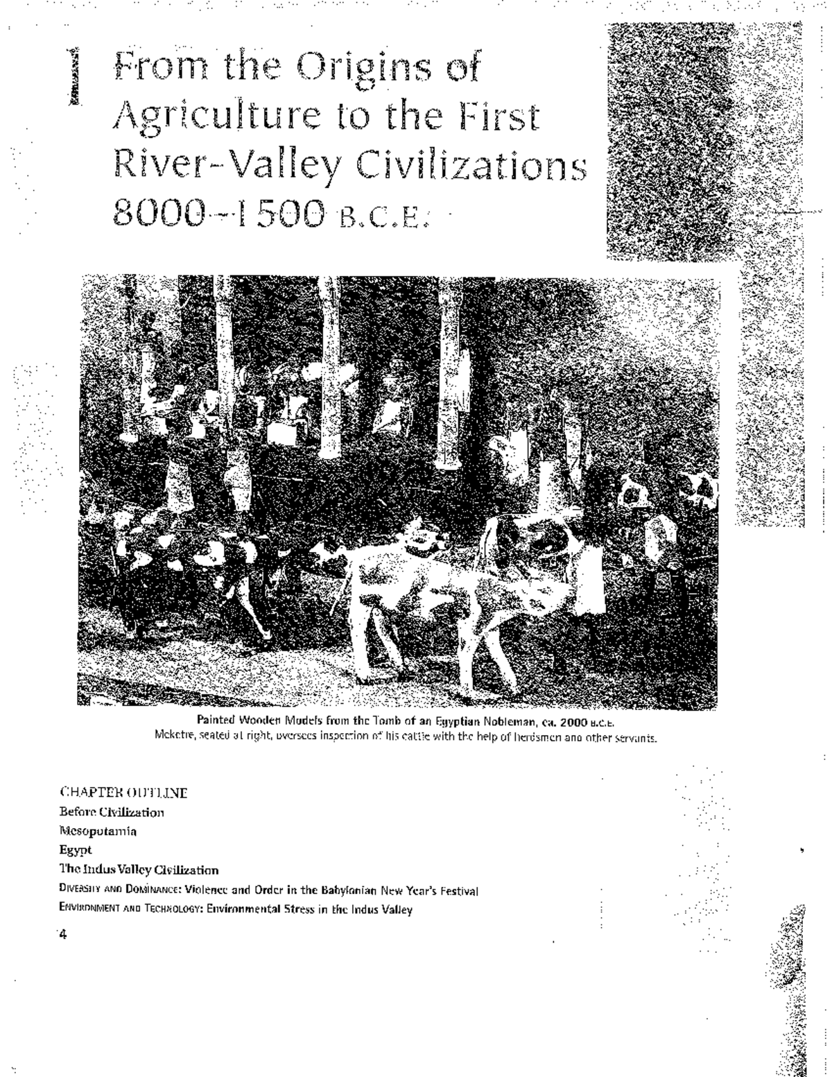 From the Origins of Agriculture to the First Civilizations: Insights ...