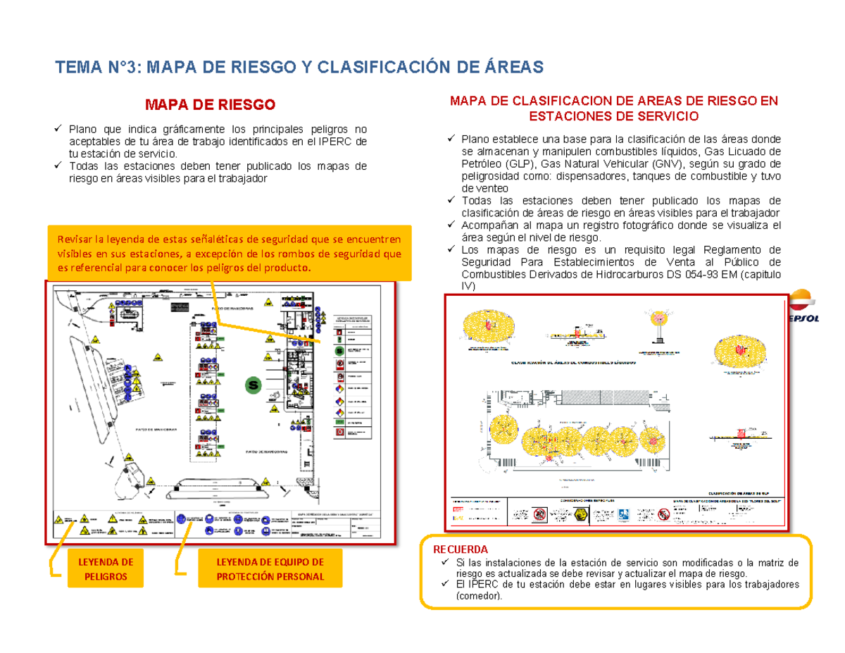 Folleto 3 MAPA DE Riesgos Y MAPA DE Areas Clasificadas - MAPA DE ...