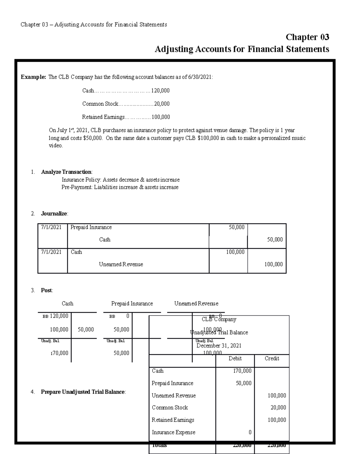 Chap003 - Financial Statements Adjustments Solutions - Studocu