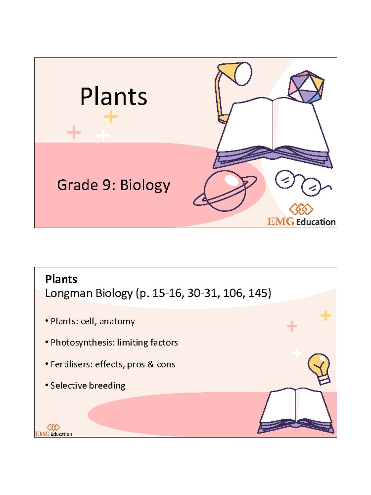 Plants PPT - maaaaaaaaaaaaaaaa - Plants Grade 9: Biology Plants Longman ...