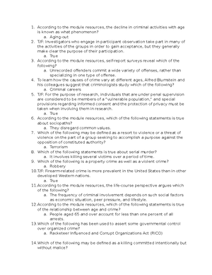 CJ 340 Module Three Assignment Template - CJ 340 Module Three ...