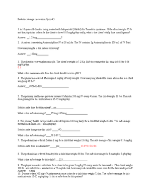 Carla Hernandez Pre Quiz - Carla Hernandez Pre-Sim Quiz The nurse is ...