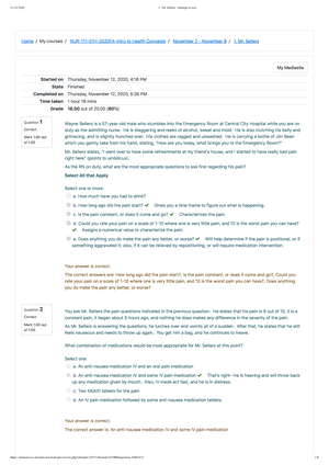 [Solved] Assessing for an Allergic Reaction to Antibiotics Active ...