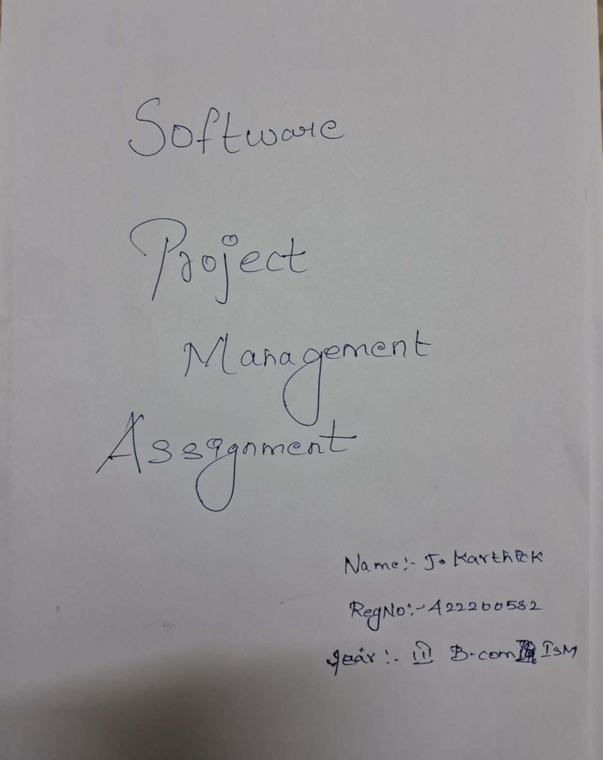 Software Project Management: Key Steps and Strategies (EK 582) - Studocu