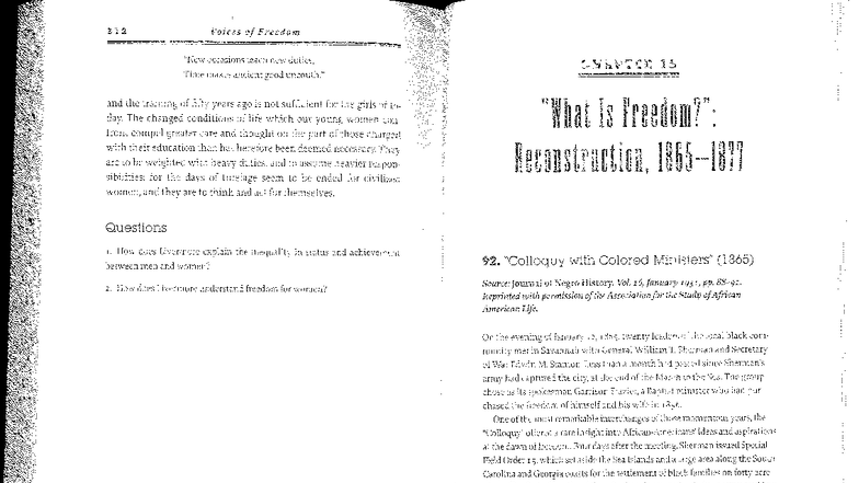 312 Voices of Freedom: Women's Education and Black Rights in ...