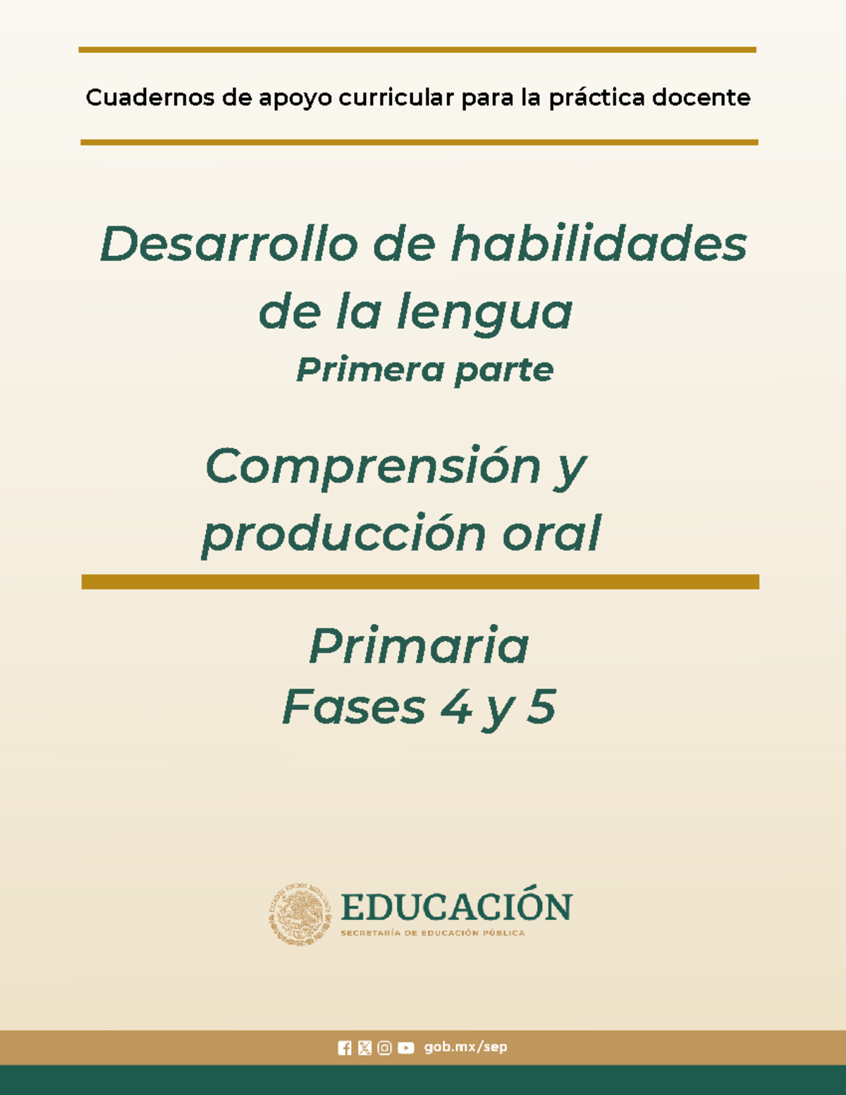 Desarrollo de Habilidades Lingüísticas en Educación Primaria: Fases 4 y ...
