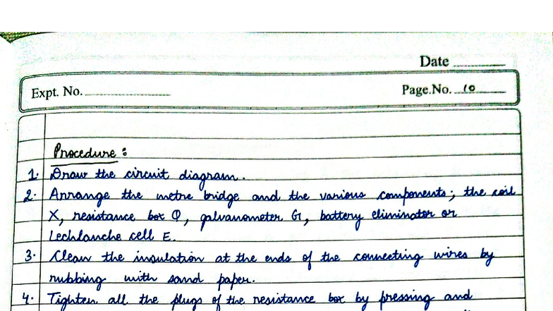 Physics Lab Manual: Experiments on Resistance & Circuit Analysis - Studocu