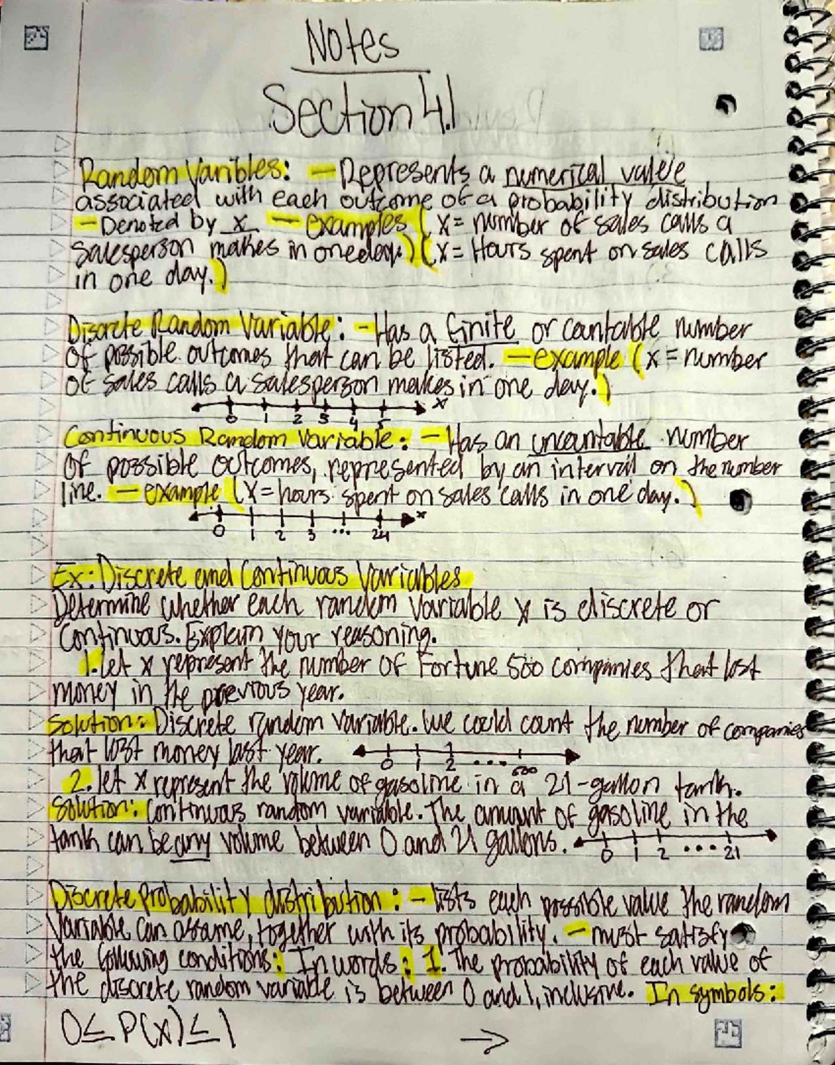 Lecture Notes on Random Variables and Distributions - Studocu
