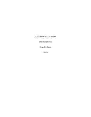 CJ 205 Project Two Email - CJ 205 Project Two Email From ...
