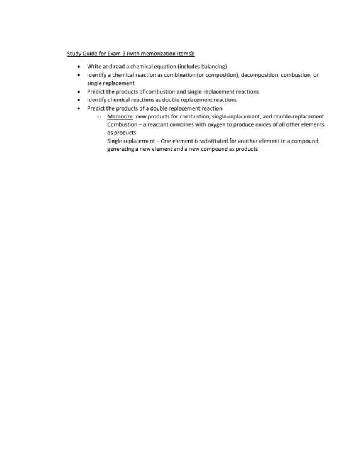 Document Analysis and Recommendations for [Course Code] - Study Guide ...
