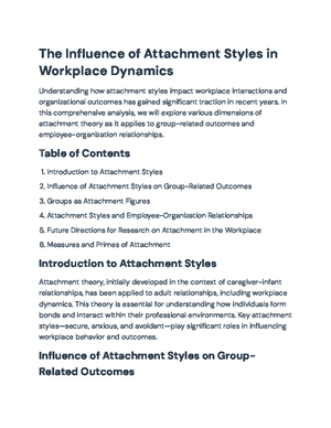 Understanding Romantic Relationships Through Attachment Theory - The ...