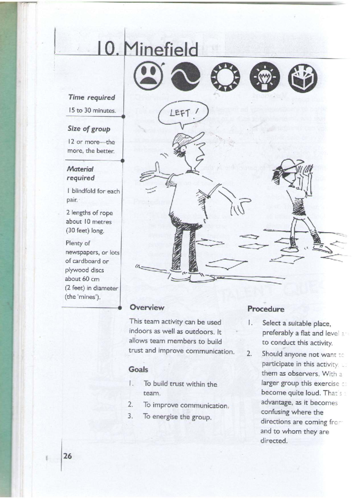Minefield Team Activity Overview and Instructions - Studocu