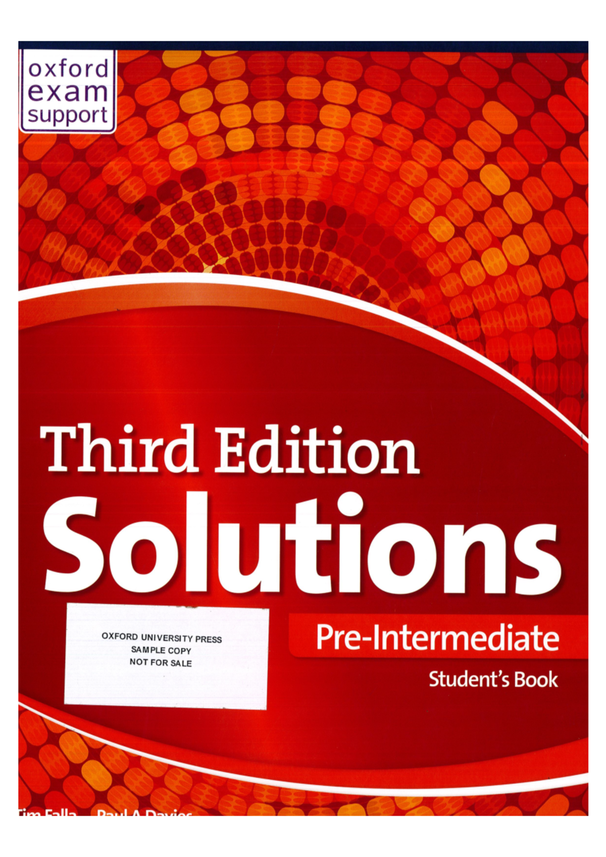 Solutions 3e - Pre Inter - SB (U5-U10) - the Third Edition Solutions ...