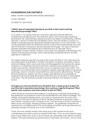 Asynchronous Task 2 - practice - Asynchronous Task 2: (a) (i) From my ...