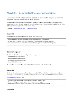 filmanalyse af Armadillo - : Analyse af fakta- og fiktionskoder samt filmiske virkemidler i ...