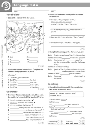Focus 3 2E Mini Matura Unit3 Answers - © Pearson Central Europe Sp. z o ...