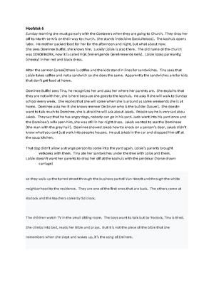 Snoek Gedig Aantekeninge en Vrae - Barend Toerien Analise - Studocu