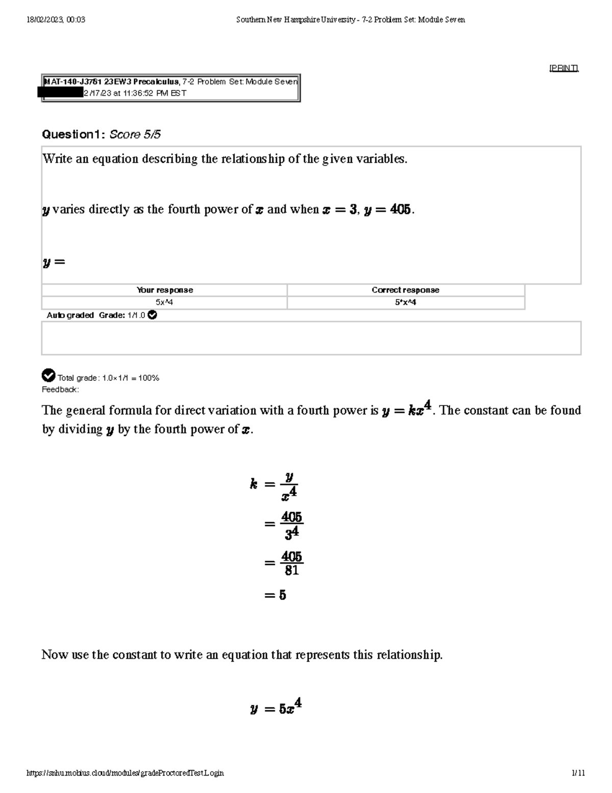 Southern New Hampshire University - 7-2 Problem Set Module Seven ...