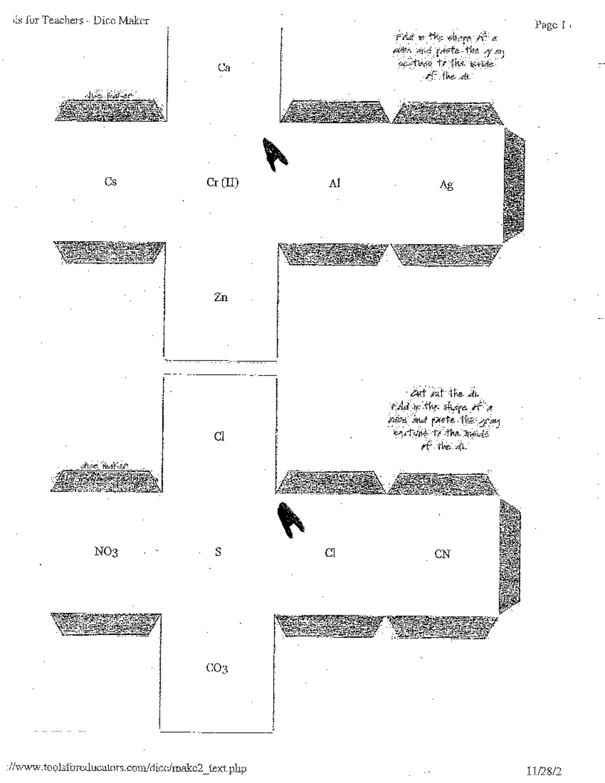 Differentiated Dice - Practice Naming for Teachers - Studocu