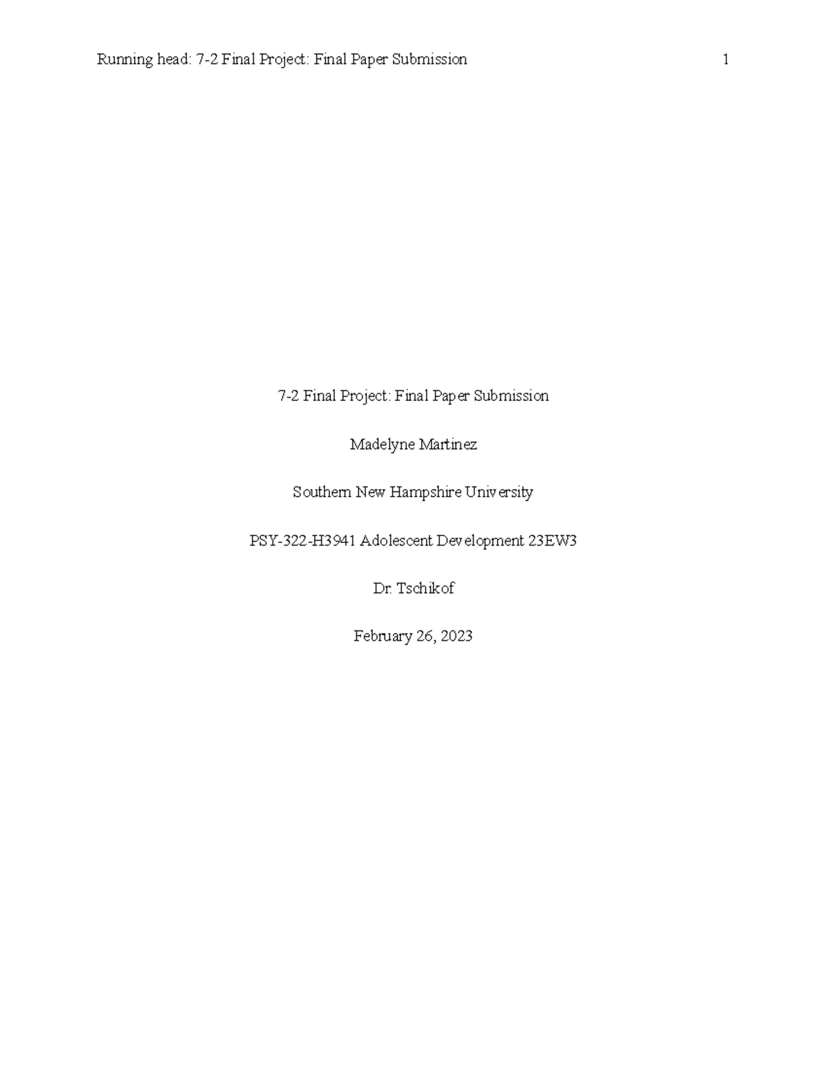 PSY322 Chapter 9 Quiz Insights: Score 92% on Adolescent Development - Studocu