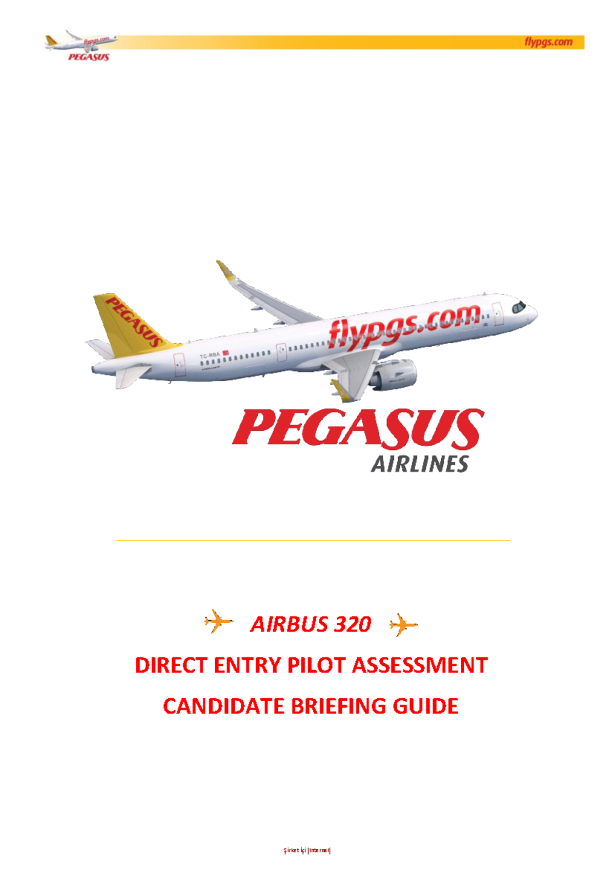 PGS - A320 Direct Entry Pilot Assessment Briefing Guide - Studocu