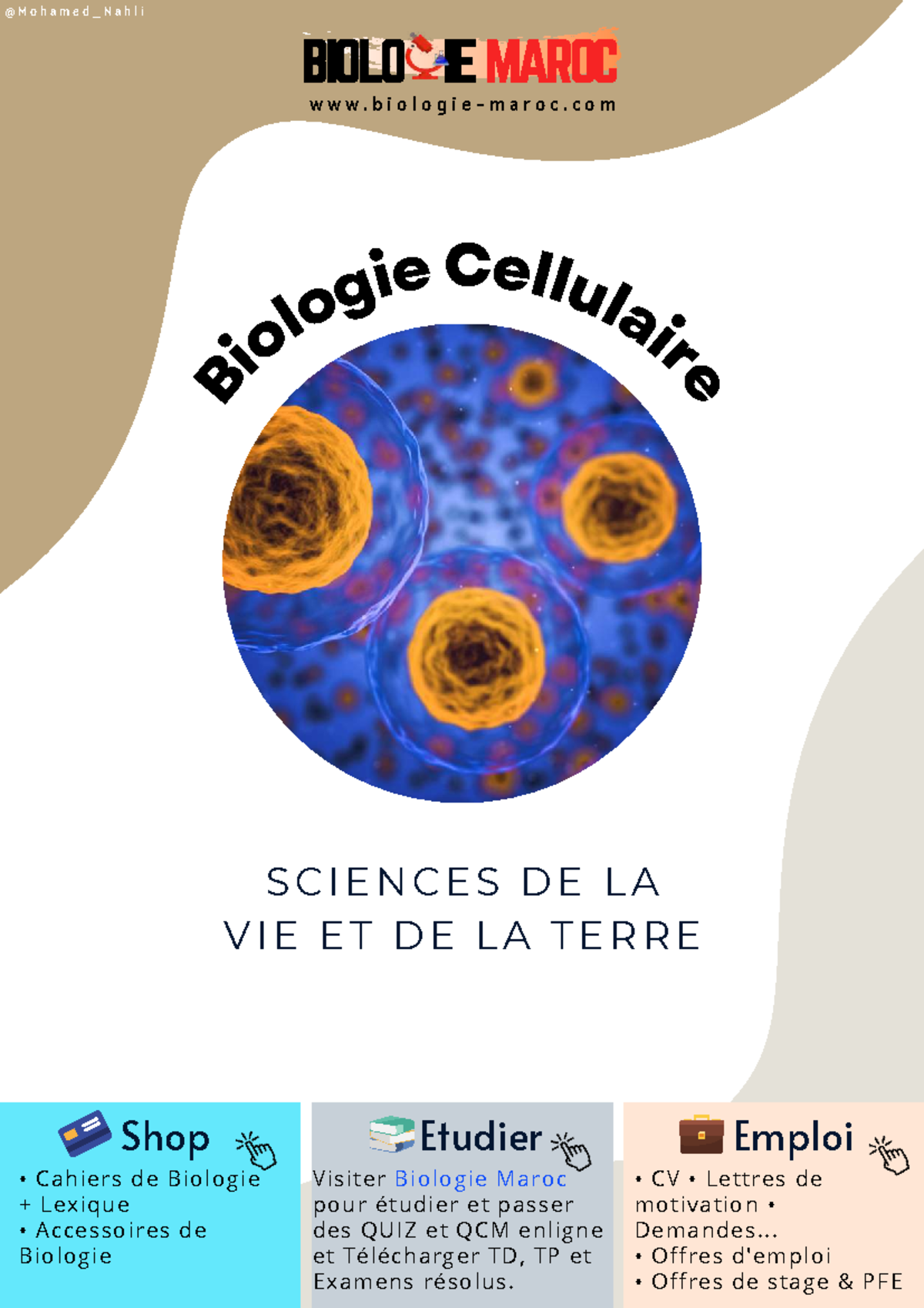 Cours de Biologie Cellulaire S1 - Généralités et Structures Cellulaires - Studocu