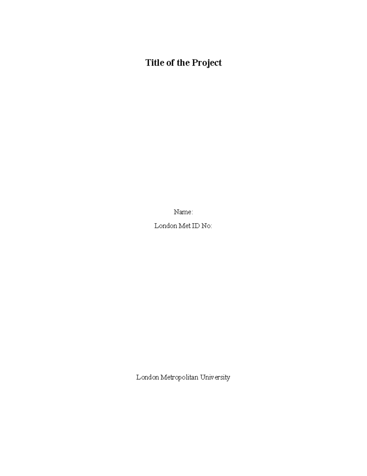 Networking - FC6P01ES Final Project Report Template - Studocu
