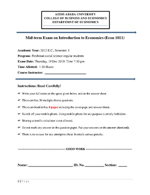 Fnal Exam Emerging tech - Y A R D I S T I C K I N T E N A T I O N A L C ...