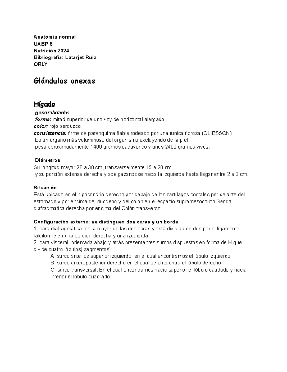 Glandulas Anexas UABP5 - Anatomía normal UABP 5 Nutrición 2024 ...