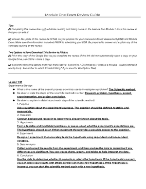 Marine Biology Notes 3.01 - Guided Notes for Module 3 Marine Science at ...