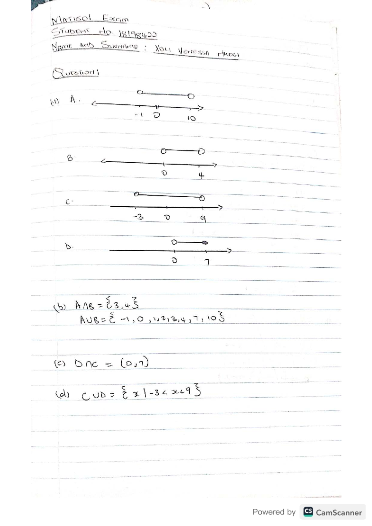 MATI501 Final Exam - Fundamental Mathematics (MAT1501) - Studocu