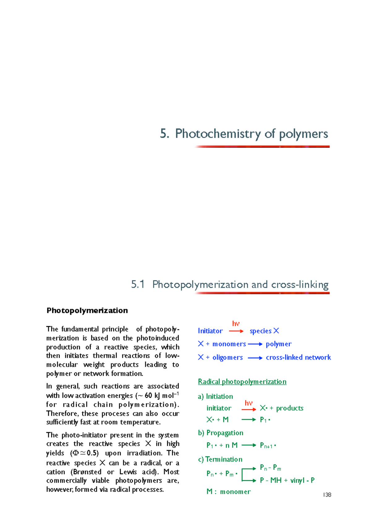 Photopolymerization Process: Key Concepts and Applications - Studocu