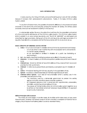 Lecture 1- LEA 1 - LEA 1 LECTURE 1 POLICE ORGANIZATION AND ...