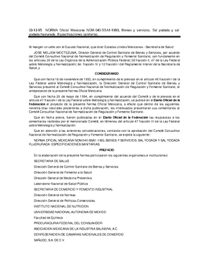 Norma Oficial Mexicana NOM-024-2012 sobre Infecciones Respiratorias ...