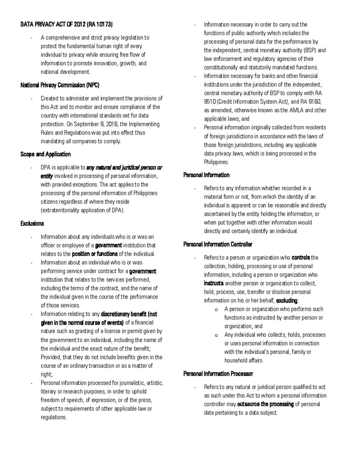 Primer on the Amended Fisheries Code (RA 8550 & RA 10654) - Studocu