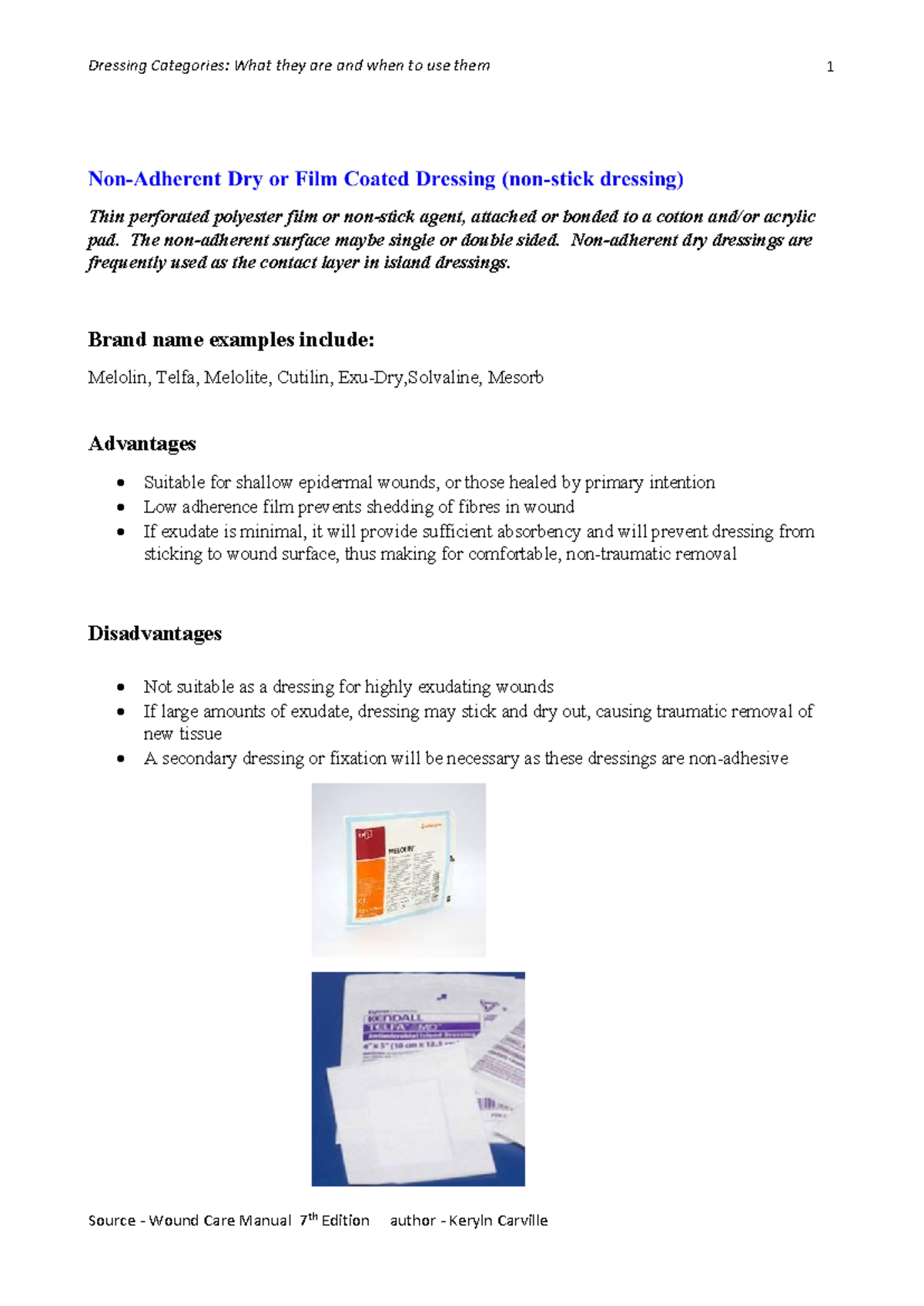 Dressing Categories: Types, Uses, and Key Considerations for Wound Care ...