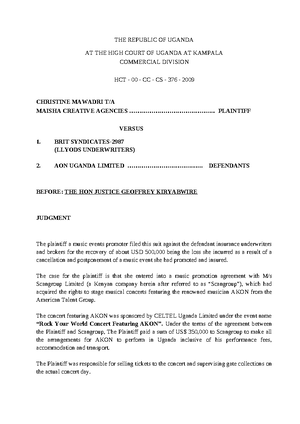 Insurance LAW Class Notes Revised - INSURANCE LAW LECTURE NOTES TOPIC 1 ...